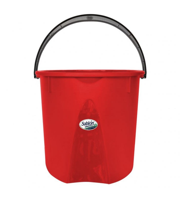 CUBETA 17 LITROS RIGIDA ROJO 9229RJ