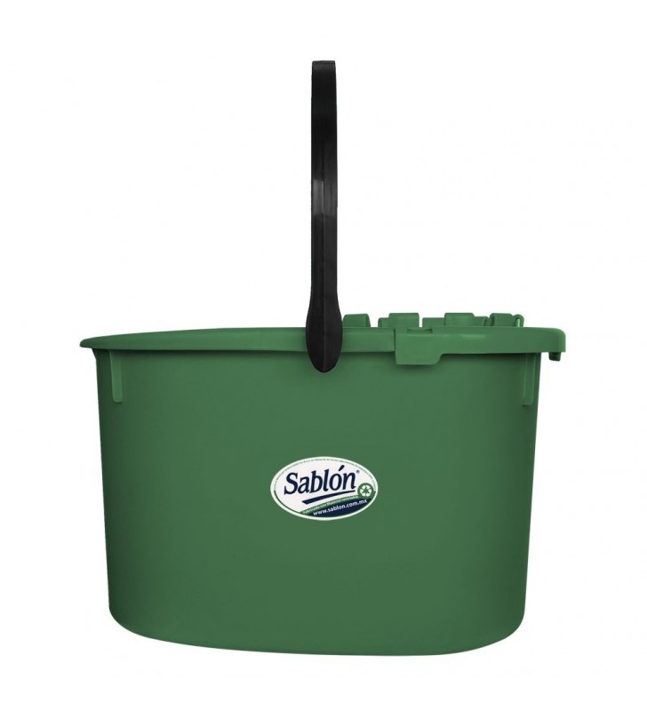 CUBETA CON EXPRIMIDOR 17 LITROS VERDE 9176VD