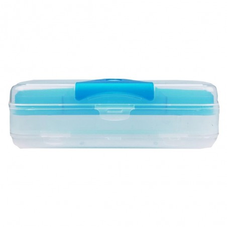 ESTUCHE ESCOLAR WACKY 3D OVAL ROSA-AZUL-VERDE-ROJO-HUMO 9029W