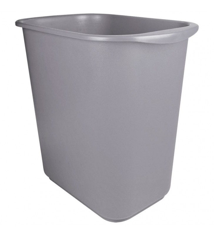 CESTO RECTANGULAR 13 LITROS GRIS 8014GR