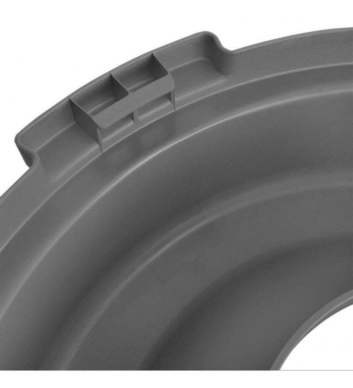 TAPA EMBUDO CESTO TOFF GRIS T9274GR