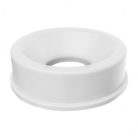 TAPA EMBUDO CESTO REDONDO 45-80 LITROS BLANCO T8382BL