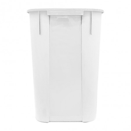 CESTO RECTANGULAR 20L BLANCO 8271BL