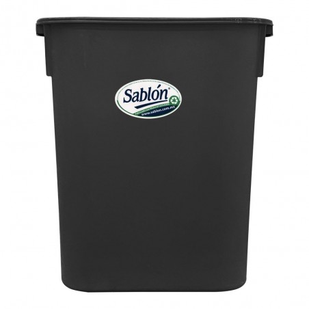 CESTO RECTANGULAR 20L NEGRO 8290NE