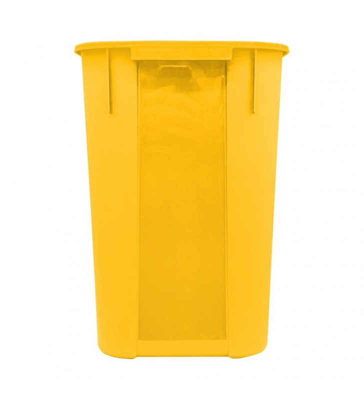 CESTO RECTANGULAR 20L AMARILLO 8371AM