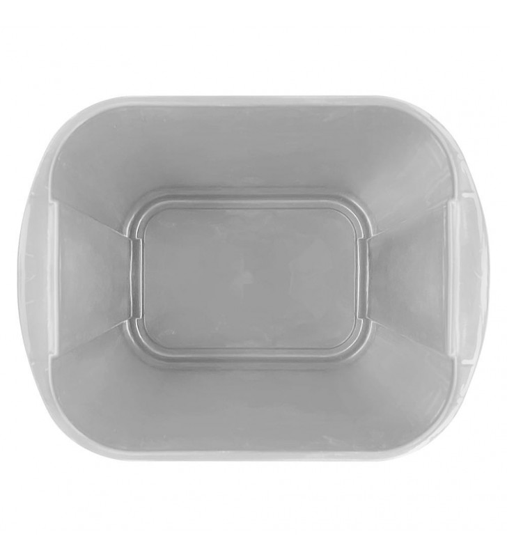 CESTO RECTANGULAR 20L GRIS 8415GR