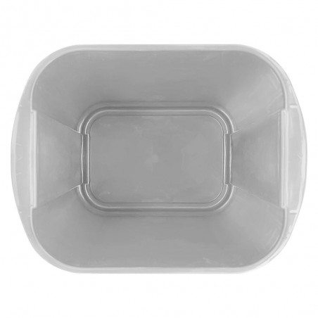 CESTO RECTANGULAR 20L GRIS 8415GR