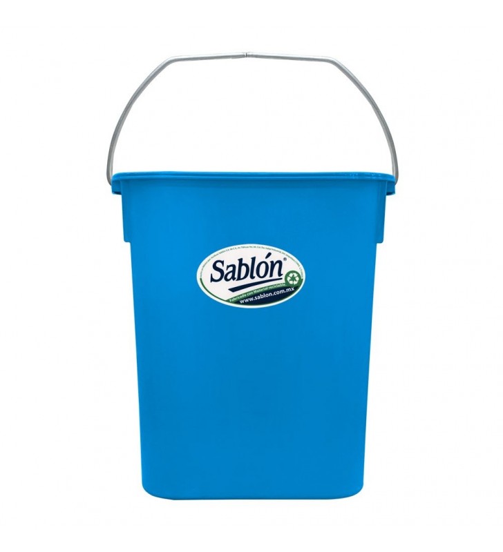 CUBETA RECTANGULAR 19L AZUL 8237AZ