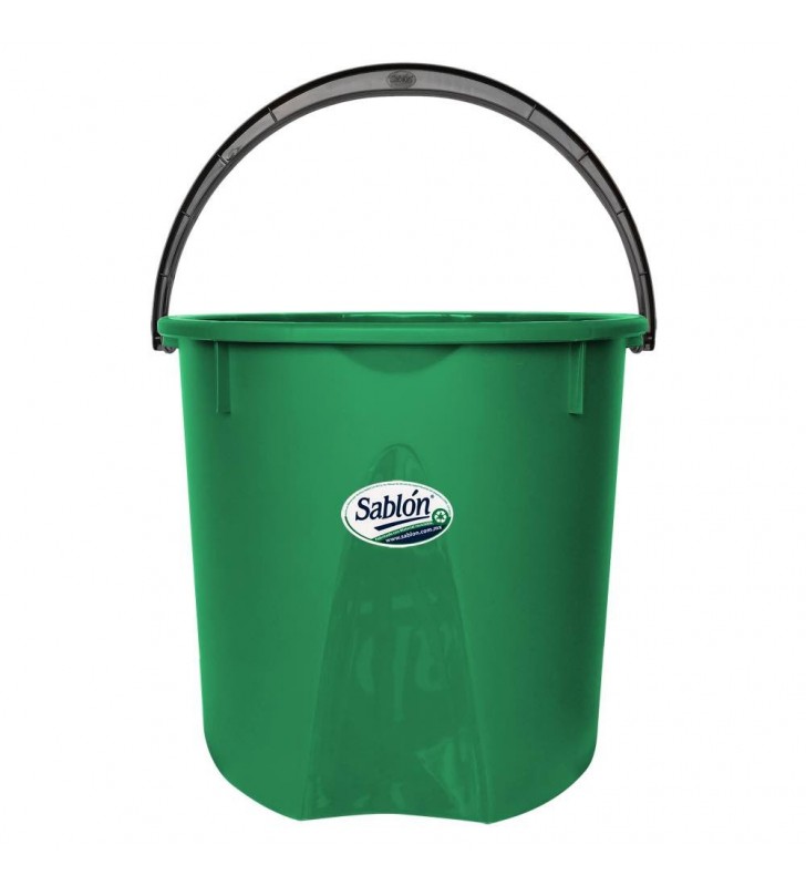 CUBETA 13 LITROS RIGIDA VERDE 9156VD