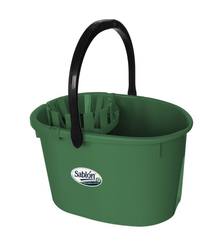 CUBETA CON EXPRIMIDOR 17 LITROS VERDE 9176VD