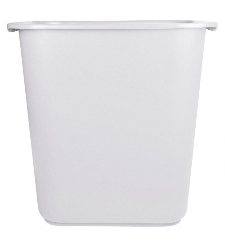CESTO RECTANGULAR 13 LITROS BLANCO 8011BL