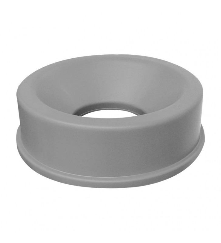 TAPA EMBUDO CESTO REDONDO 45-80 LITROS GRIS T8384GR