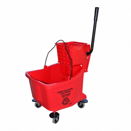 CUBETA EXPRIMIDOR ROJA 32 LITROS ROJO 8218RJ