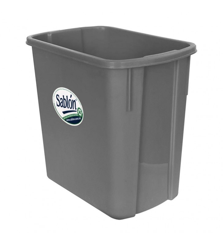 CESTO RECTANGULAR 4L GRIS 8322GR